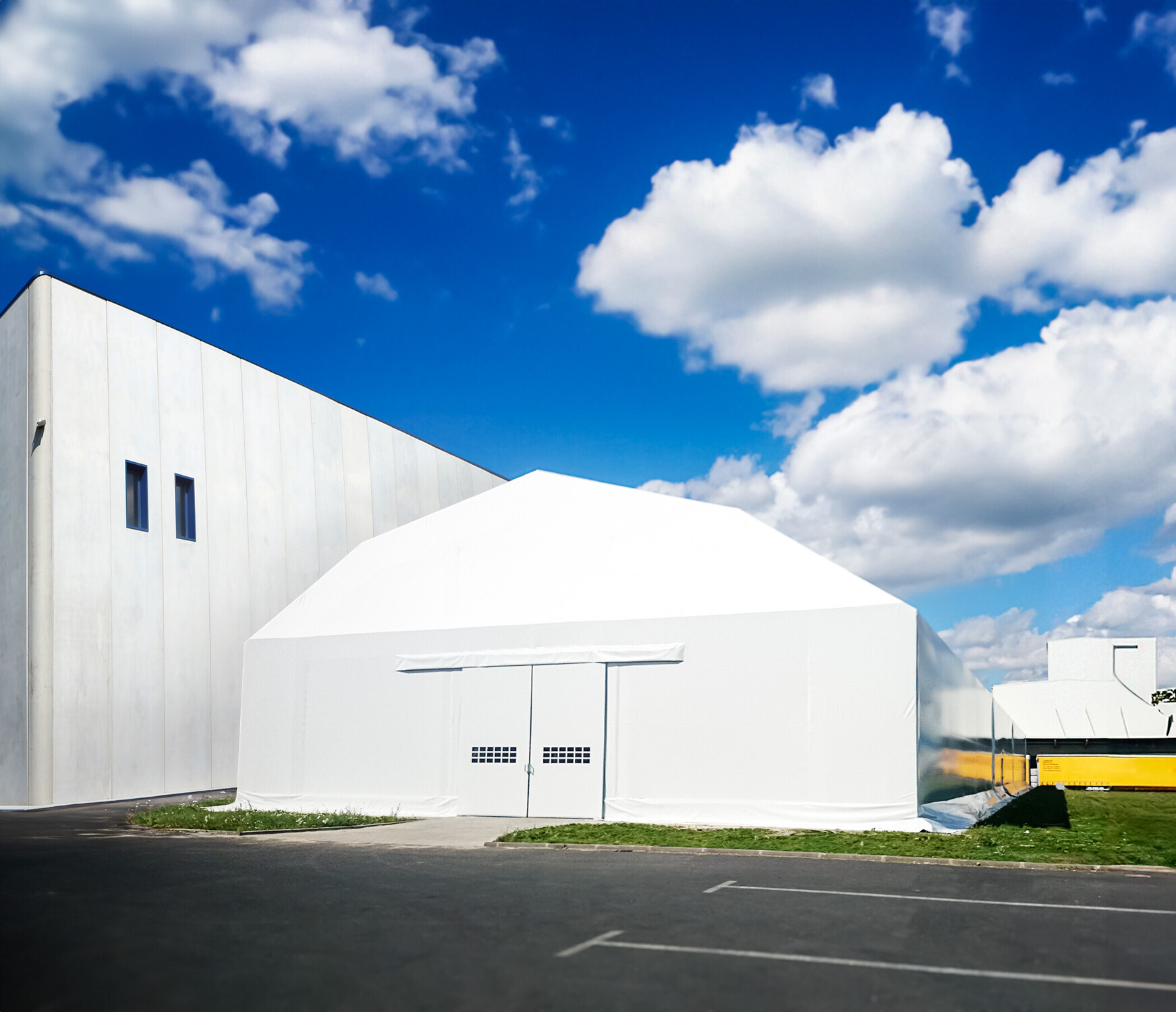 B-roof compliant Flame Retardant Hall Roofs | Sioline